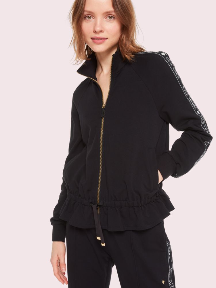 Logo Ruffle Jacket | Kate Spade New York