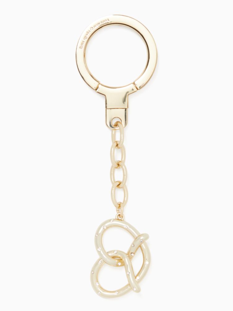 Jeweled Pretzel Keychain | Kate Spade New York