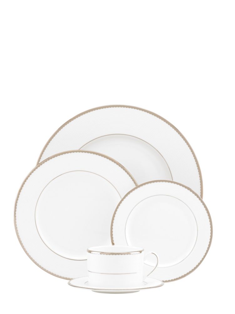 Sugar Pointe Five Piece Place Setting | Kate Spade New York