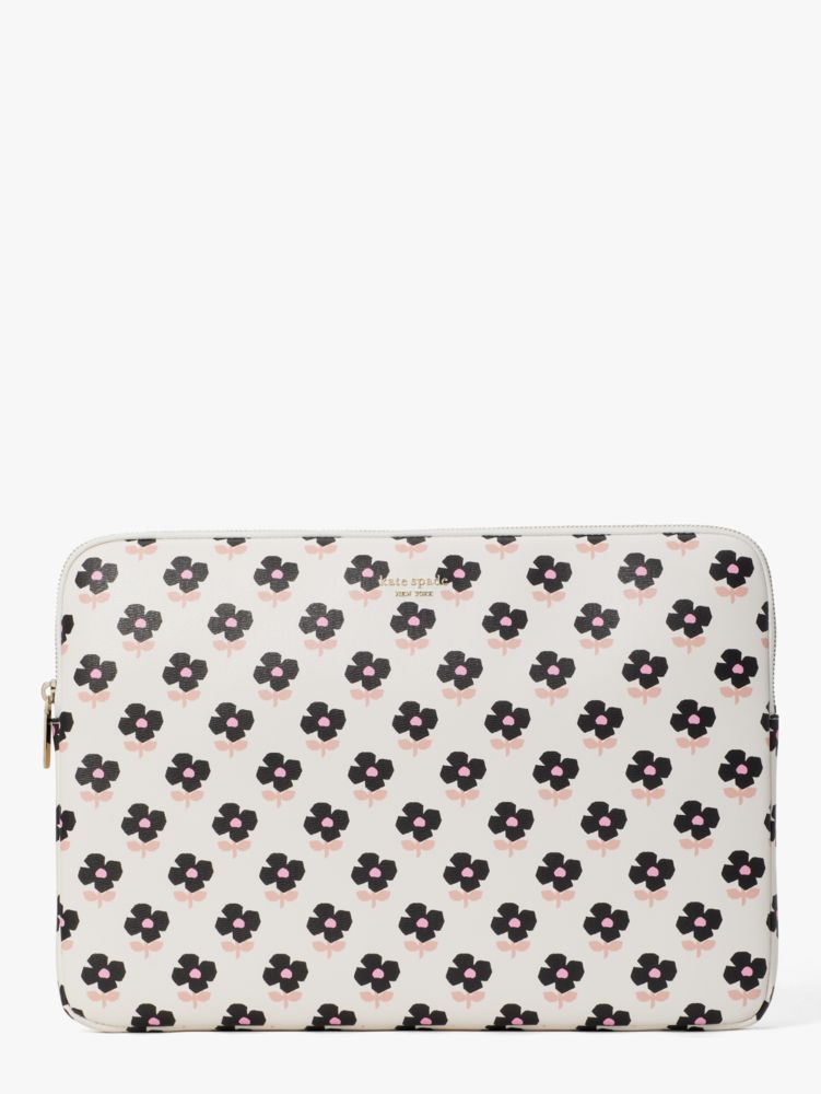 block floral laptop sleeve | Kate Spade New York