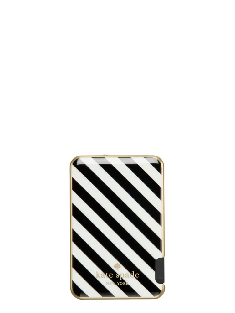 Stripe Slim Battery Bank | Kate Spade New York