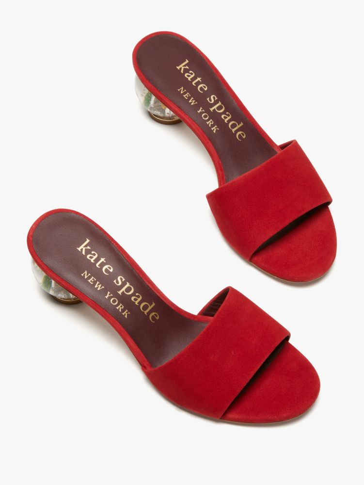 polished slide sandals | Kate Spade New York