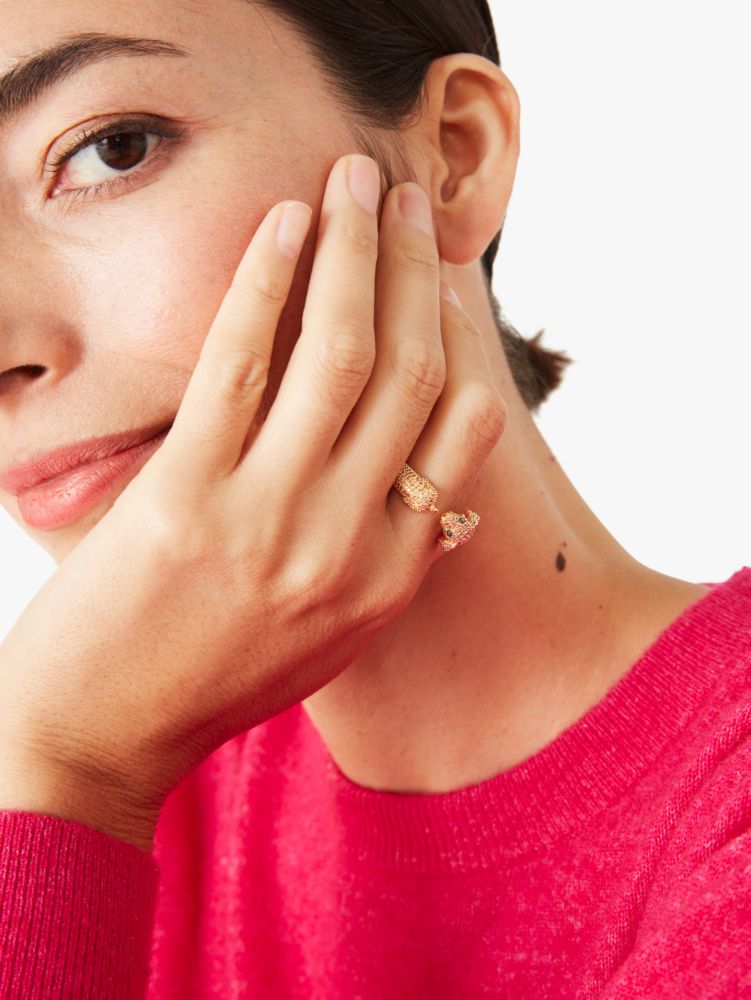 Hot Dog Pavé Ring | Kate Spade UK