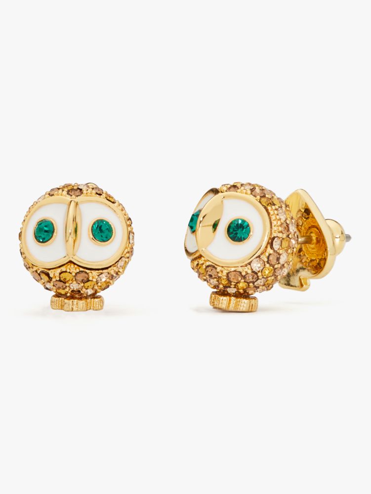 night bird pavé studs | Kate Spade New York