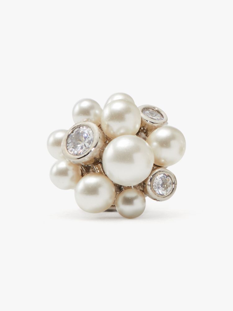 pearl caviar cluster studs | Kate Spade New York
