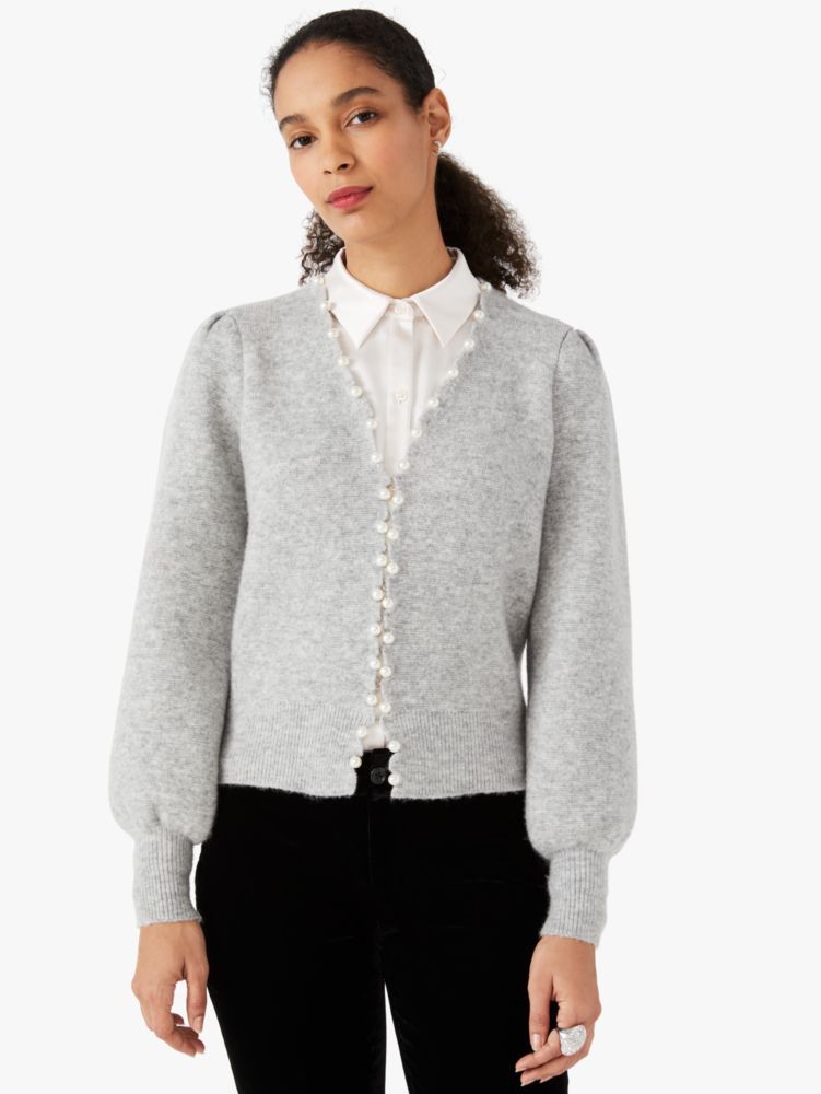 Pearl Edged Cardigan | Kate Spade New York