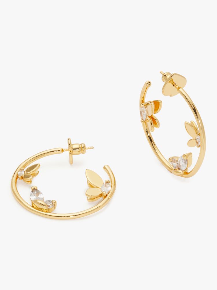social butterfly hoops | Kate Spade New York