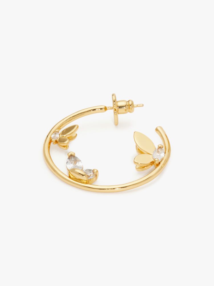 social butterfly hoops | Kate Spade New York