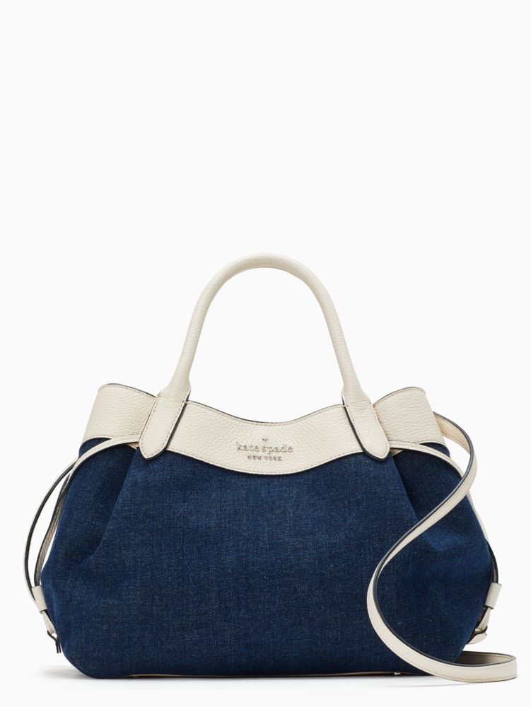 Dumpling Denim Large Satchel | Kate Spade UK