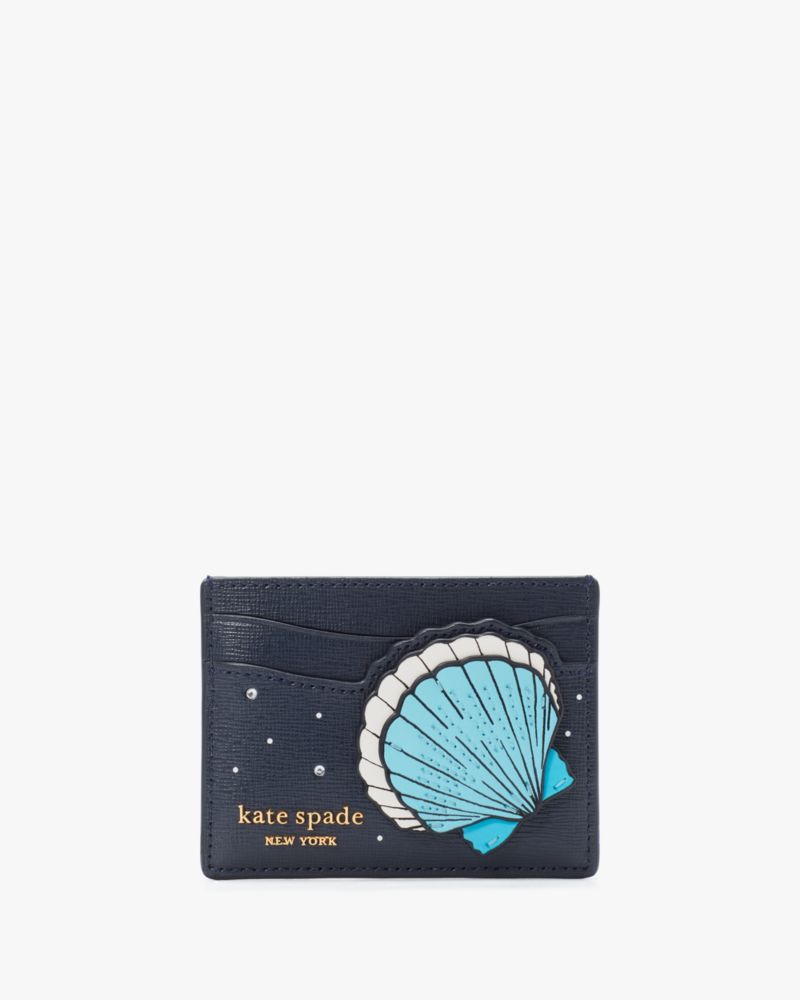 What The Shell Embellished Cardholder | Kate Spade New York