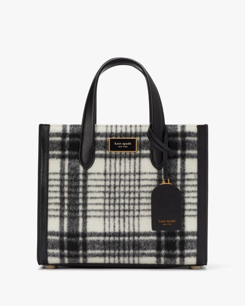 Manhattan Studio Plaid Small Tote | Kate Spade New York