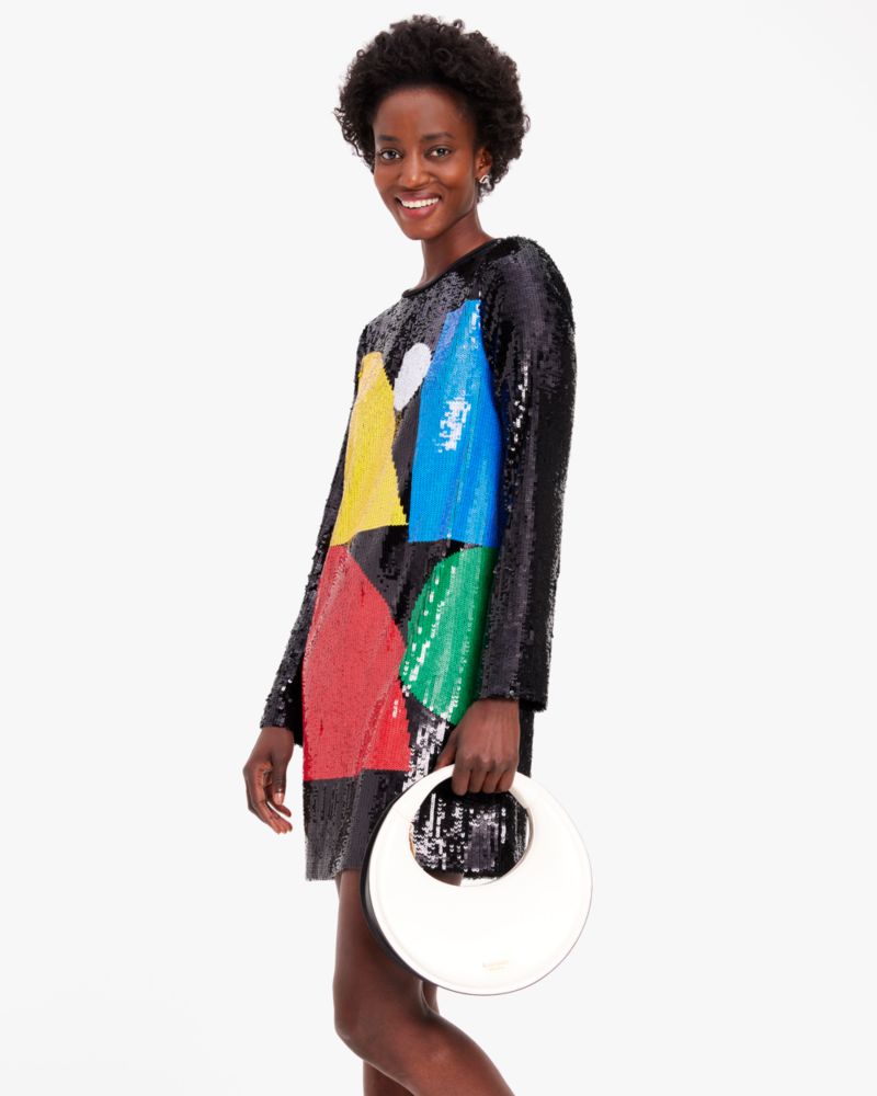 Embellished Geometric Dress | Kate Spade UK