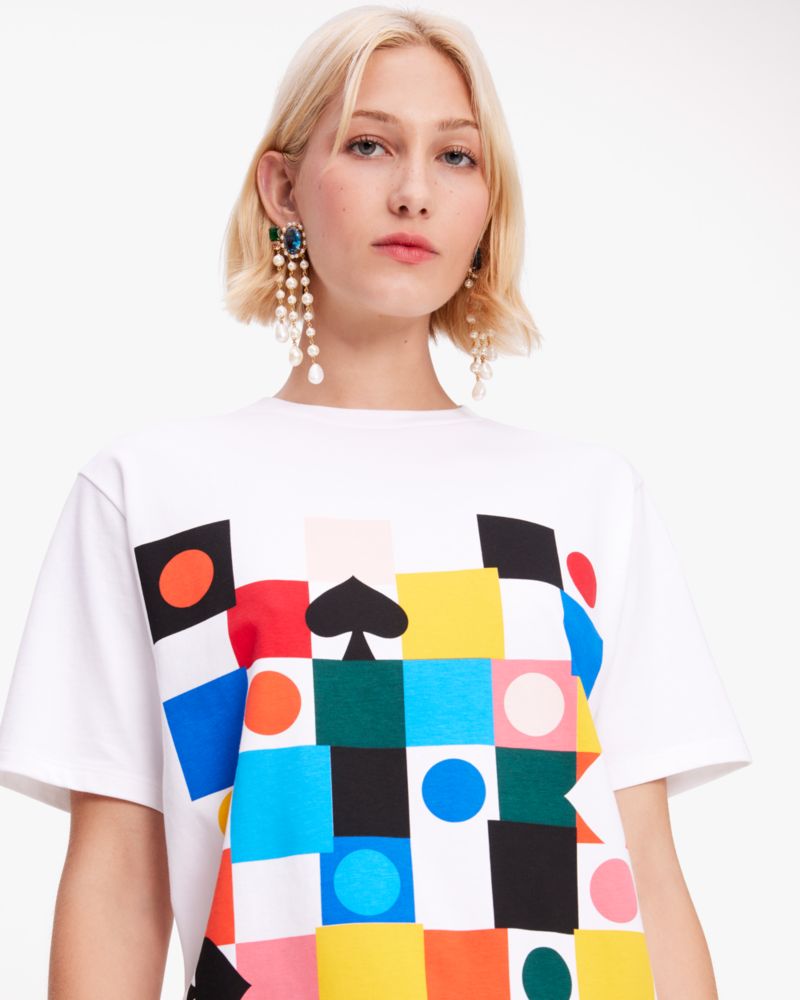 Multi Check Tee | Kate Spade NL