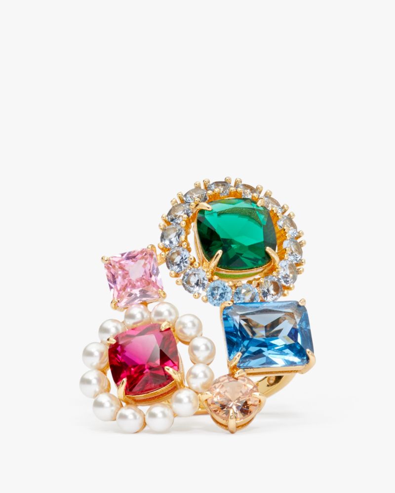 Victoria Cluster Cocktail Ring | Kate Spade UK