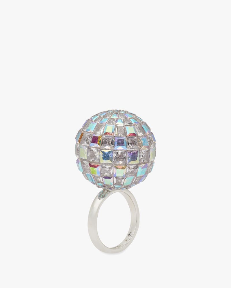 Beaming Bright Disco Ball Ring | Kate Spade UK