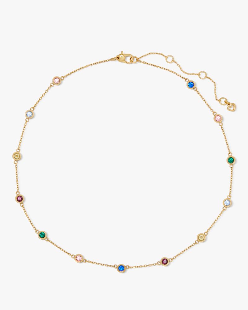 Set In Stone Station Necklace | Kate Spade UK