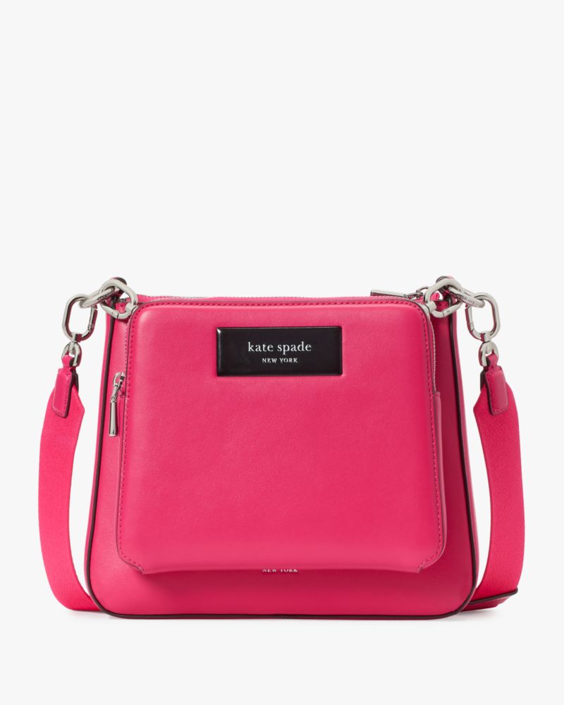 Kate Spade Label 3-in-1 Crossbody In Pink | ModeSens