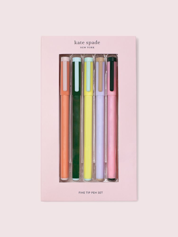 Colorblock Fine Tip Pen Set | Kate Spade New York