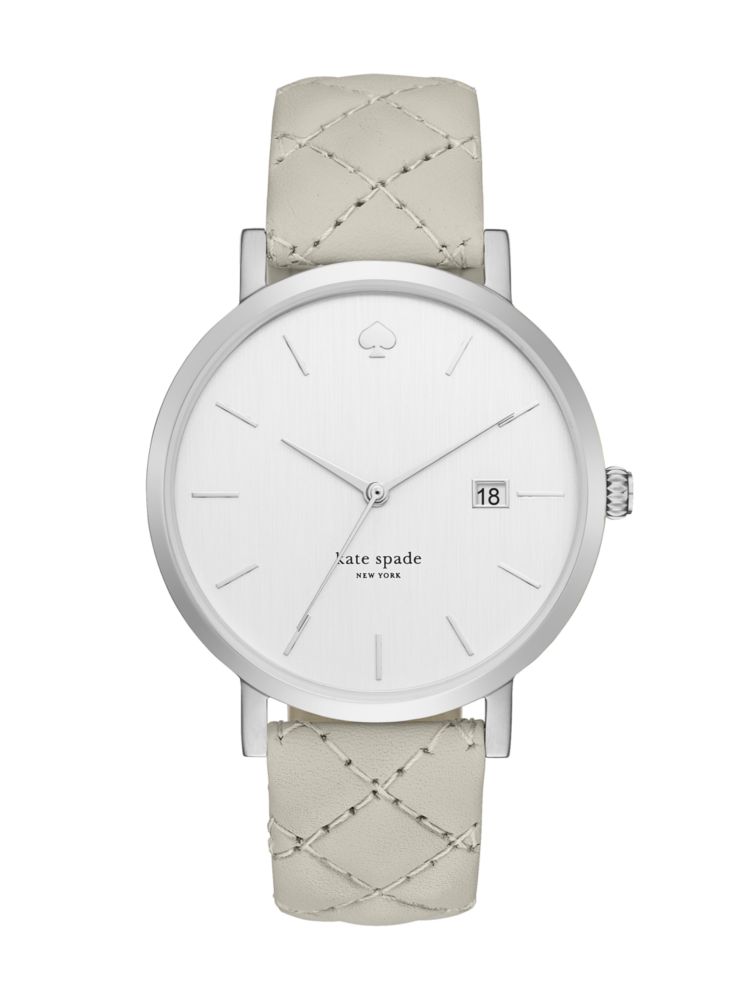 Grand Quilted Strap Metro Watch | Kate Spade New York