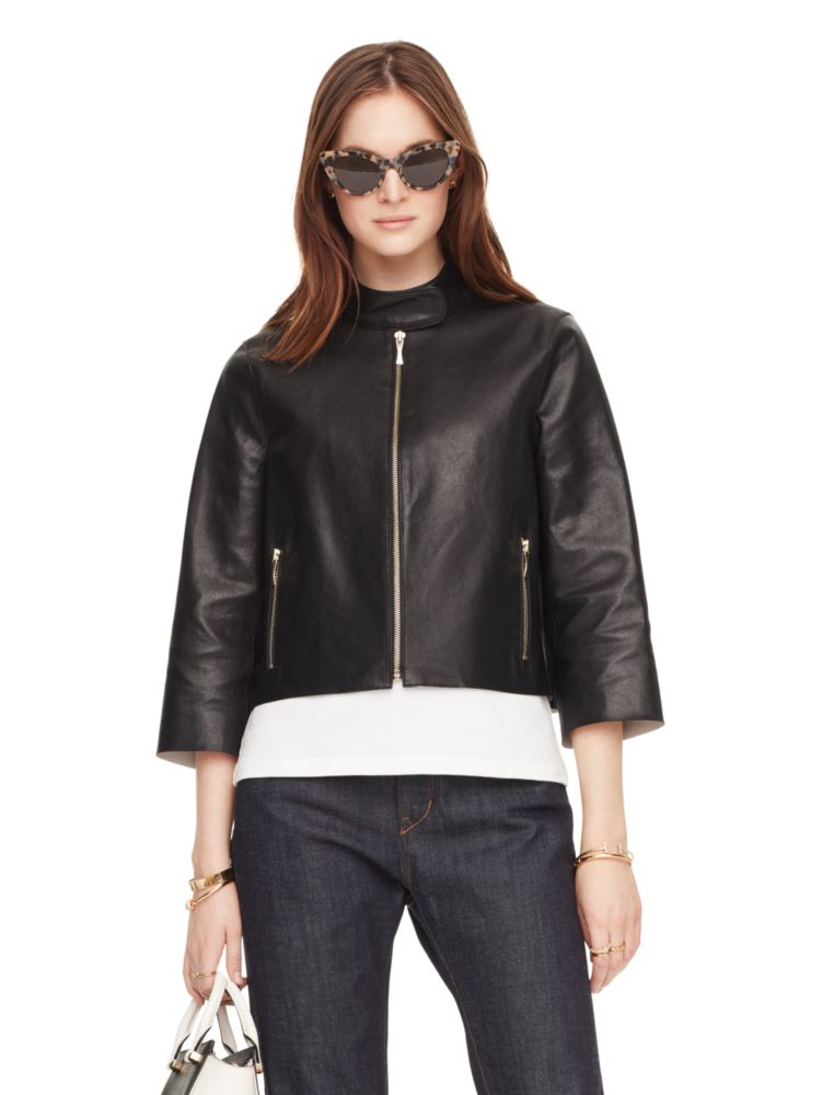 Salma Leather Jacket | Kate Spade New York