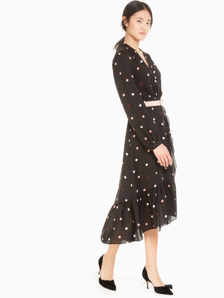 Bakery Dot Wrap Dress | Kate Spade UK