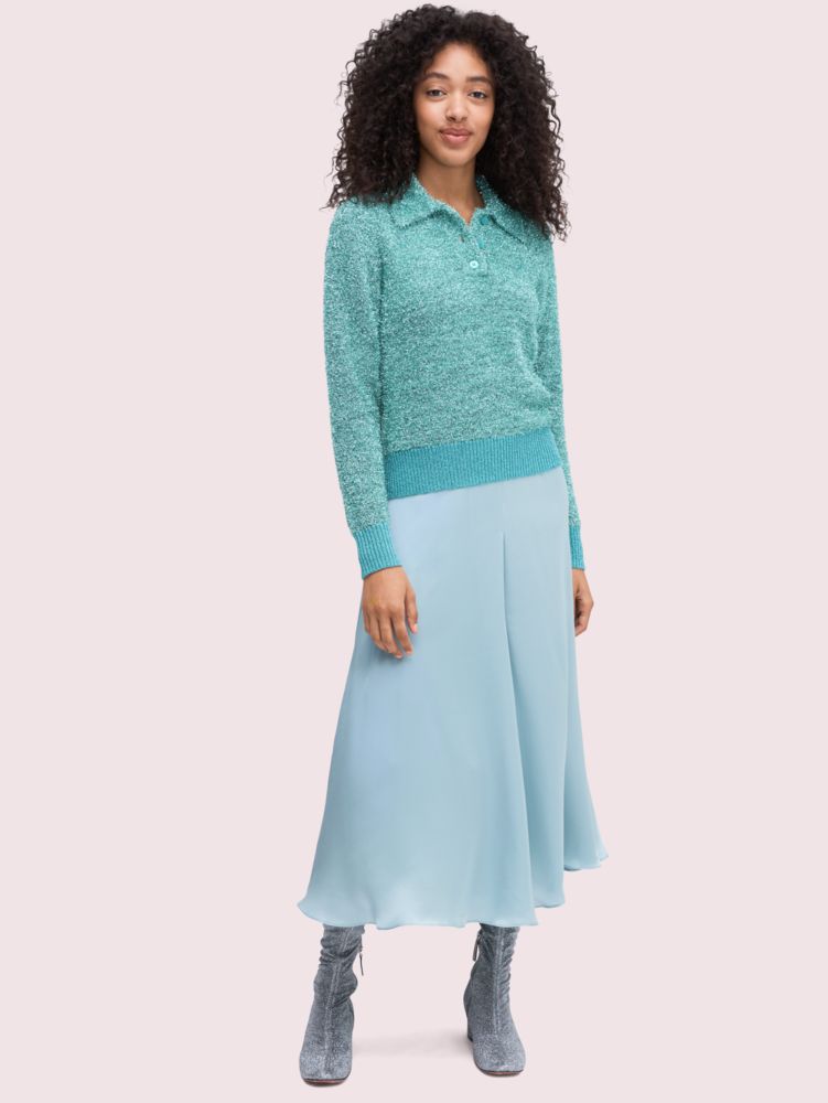 Sparkle Polo Sweater | Kate Spade UK