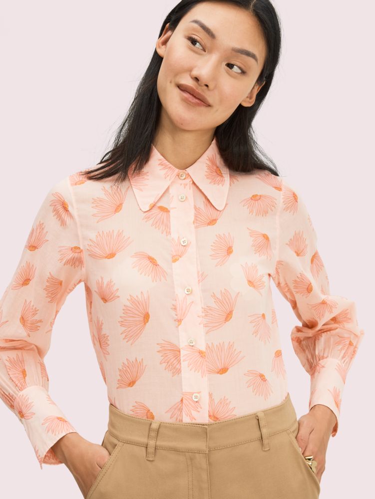 Falling Flower Voile Blouse | Kate Spade Surprise