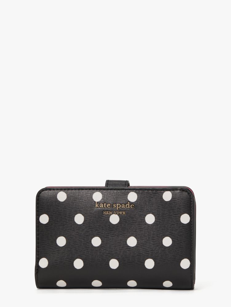 Spencer Sunshine Dot Compact Wallet | Kate Spade New York