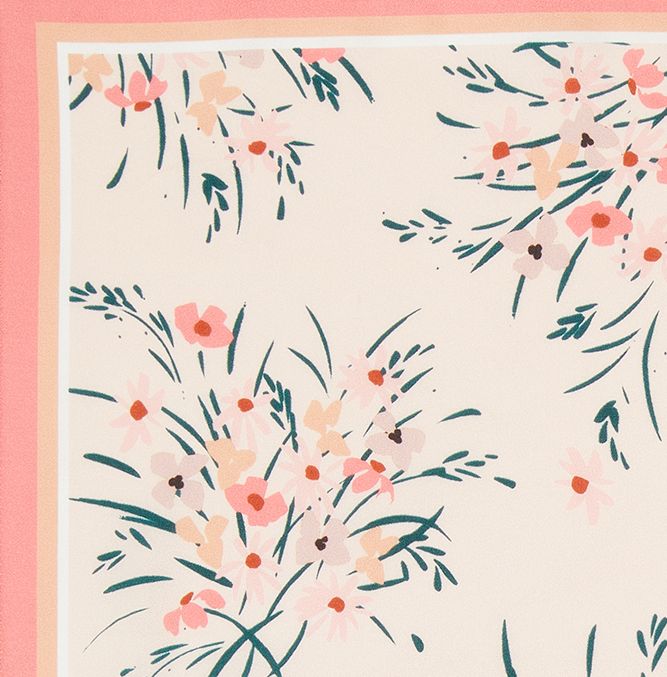spring garden silk bandana | Kate Spade New York