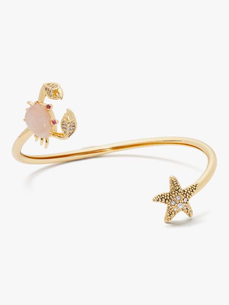 Sea Star Crab & Starfish Flex Cuff | Kate Spade New York