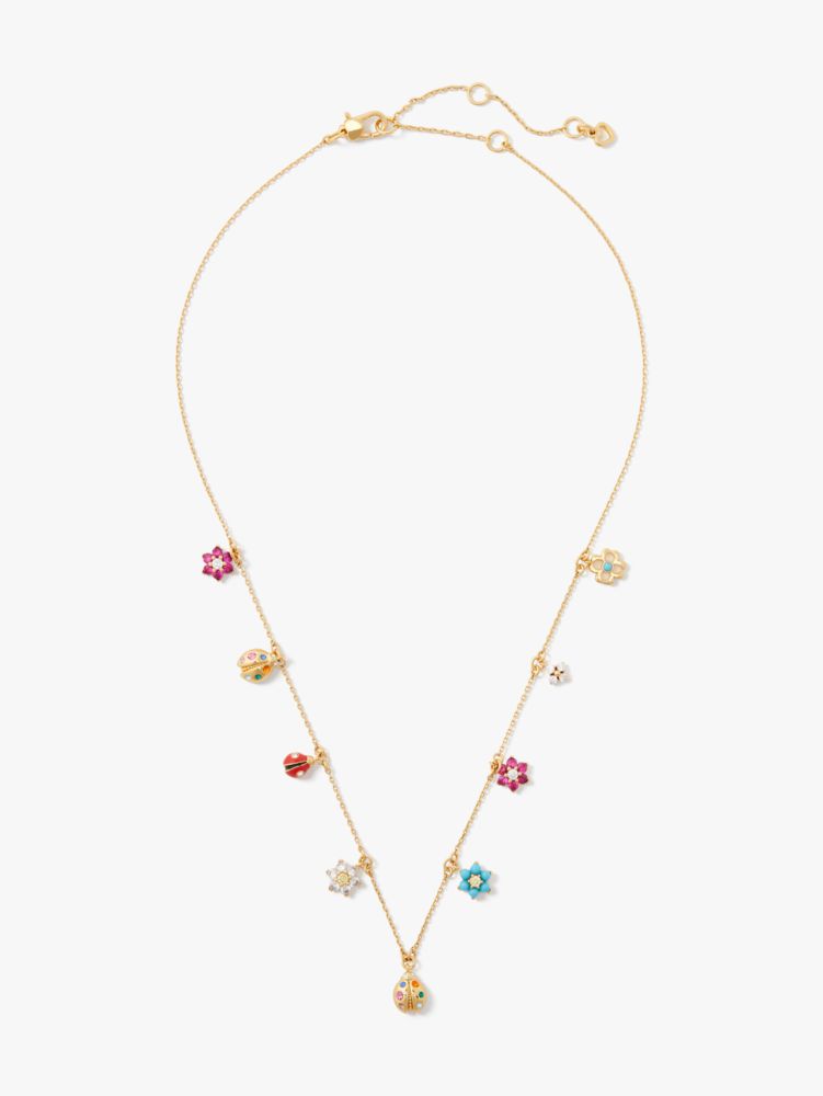 Nature Walk Ladybug Charm Necklace | Kate Spade New York