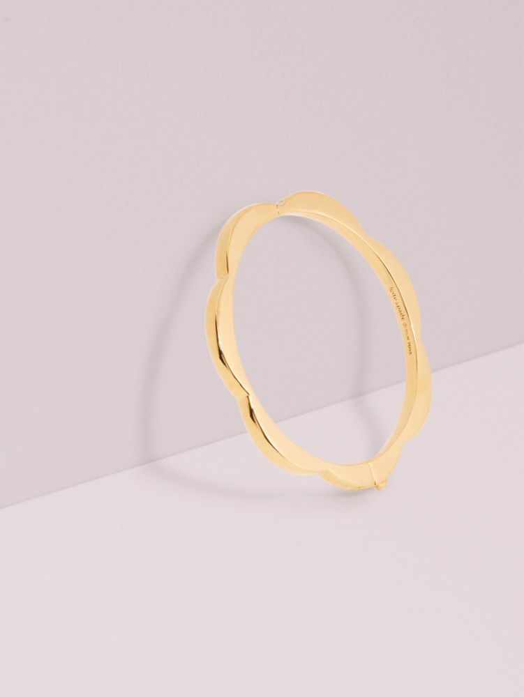 sliced scallops hinge bangle | Kate Spade New York