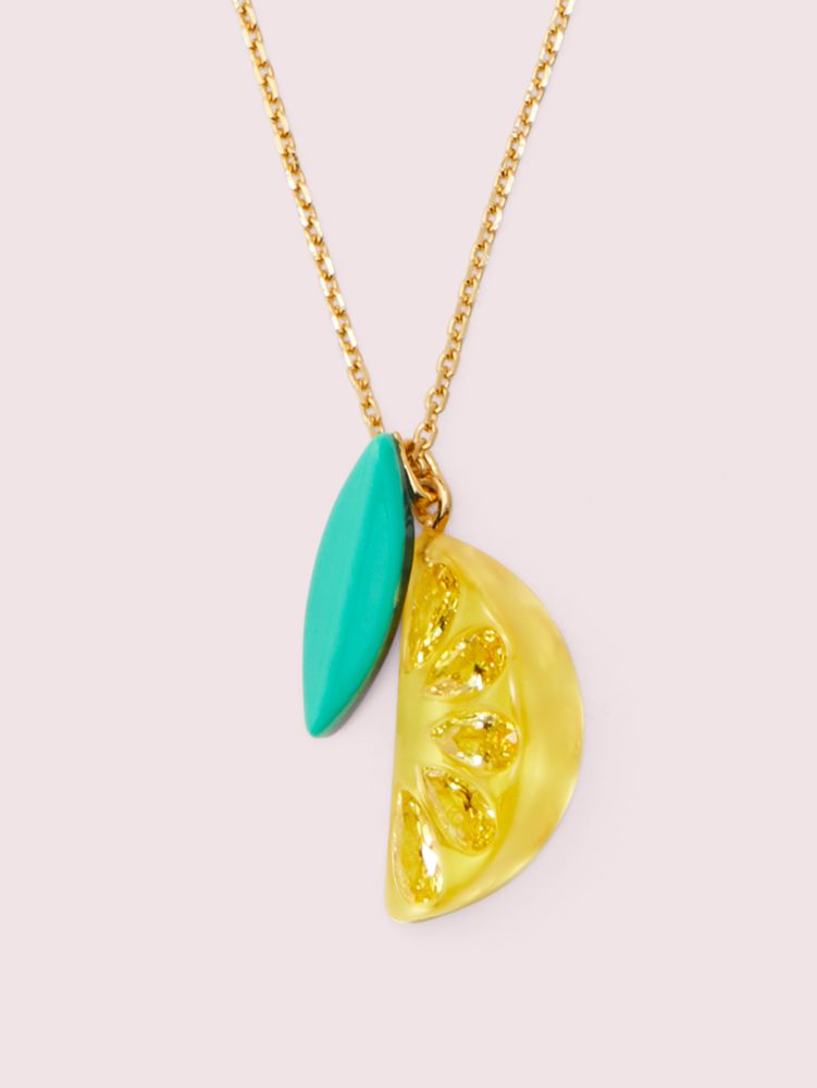 Tutti Fruity Lemon Pendant | Kate Spade New York