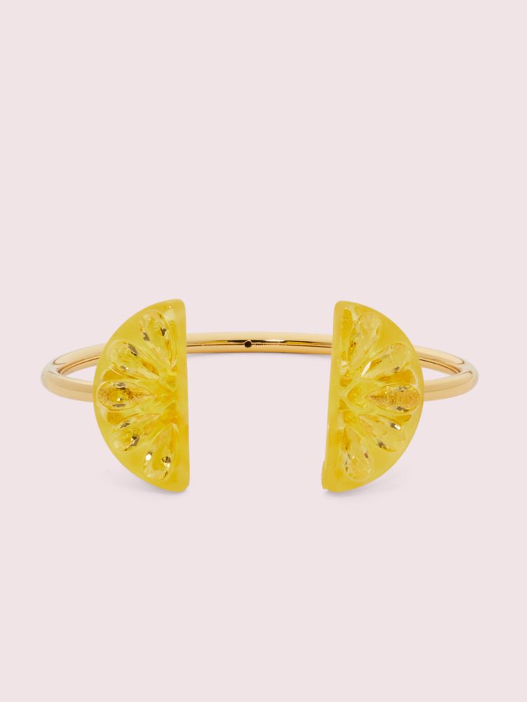 Tutti Fruity Lemon Flex Cuff | Kate Spade New York