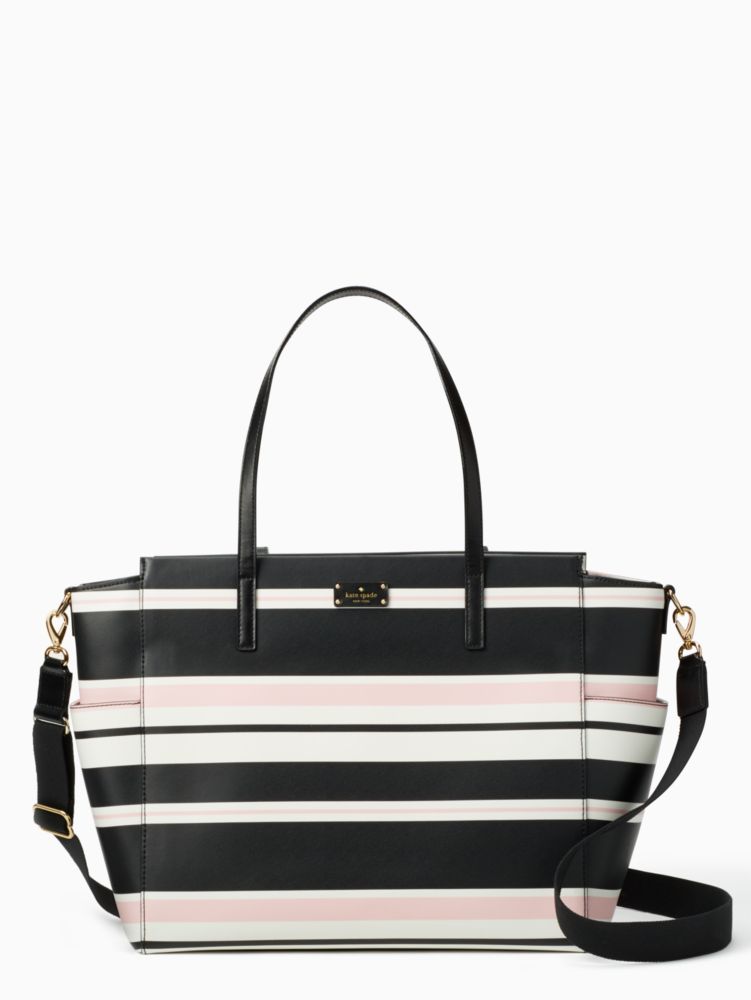 Grove Street Classic Stripe Kaylie Baby Bag | Kate Spade Surprise